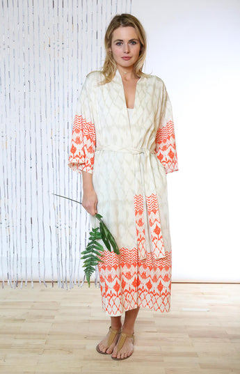 Pearl & Flame Long Kimono Dressing Gown – Verry Kerry: Unique Ethical ...